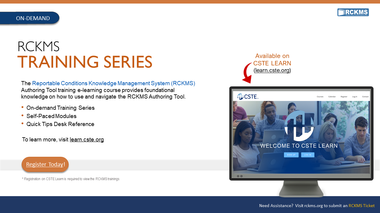 Now Available: RCKMS Training Course!